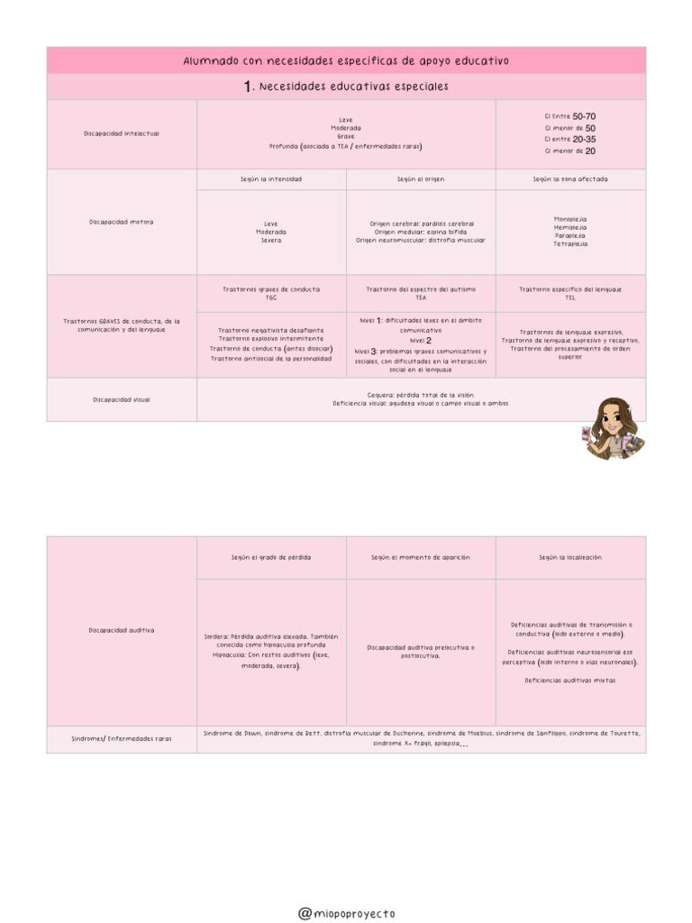 Esquema NEAE Nee | PDF | Autismo | Desorden hiperactivo y deficit de atencion