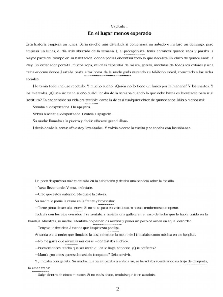 Capítulo 1-Donde Bailan Las Ballenas | PDF