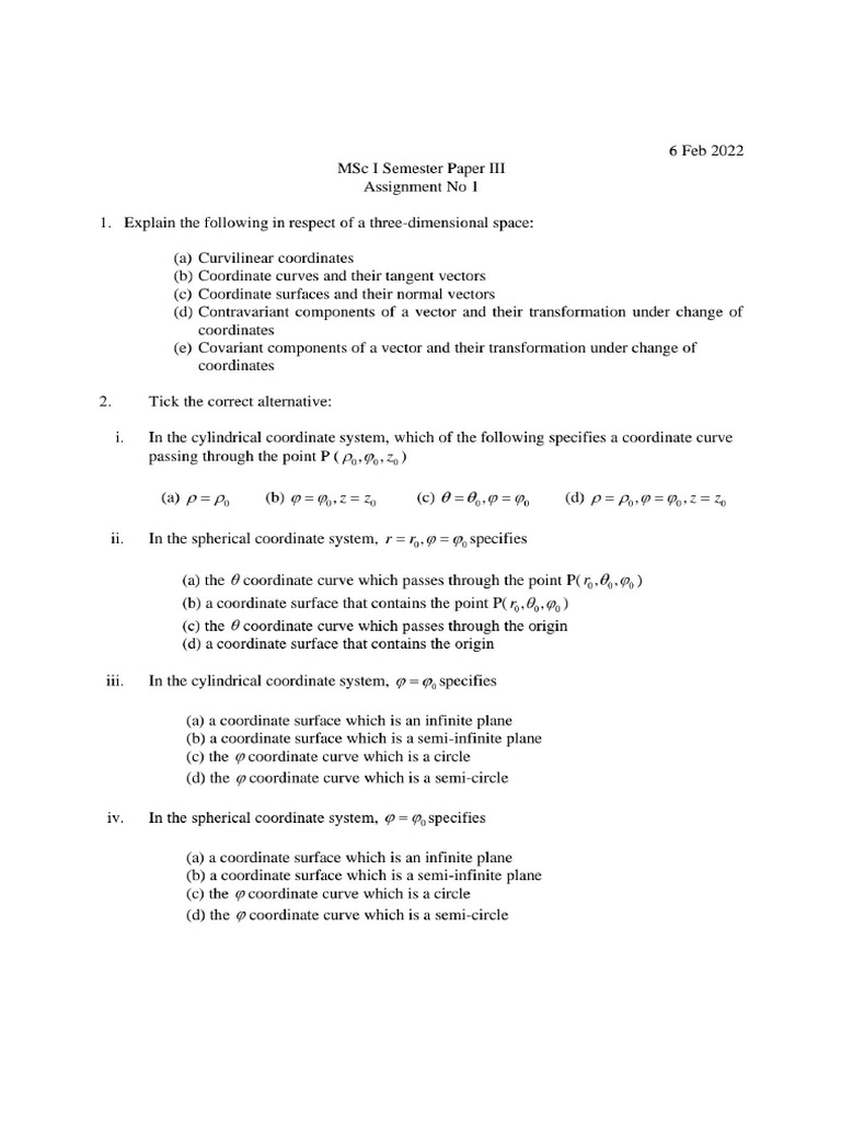 Assignment Mittle Sir 1 To 10 | PDF