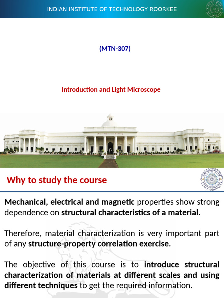MTC 204 - Optical Microscope | PDF | Angular Resolution | Optics