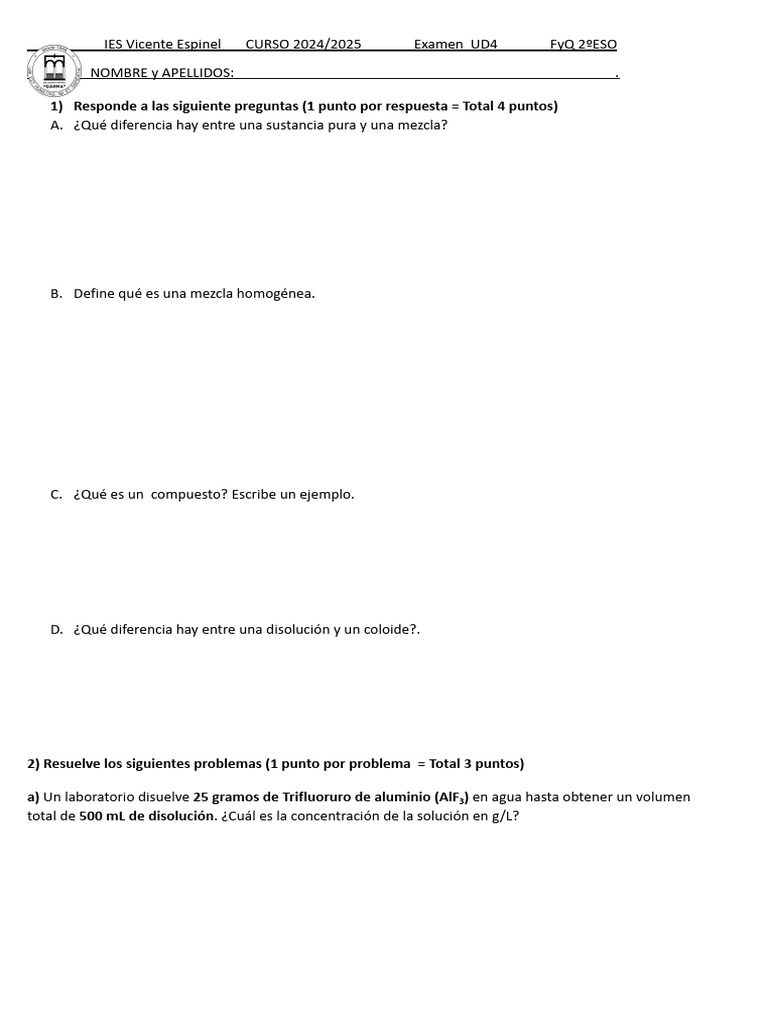 Examen UD4 | PDF