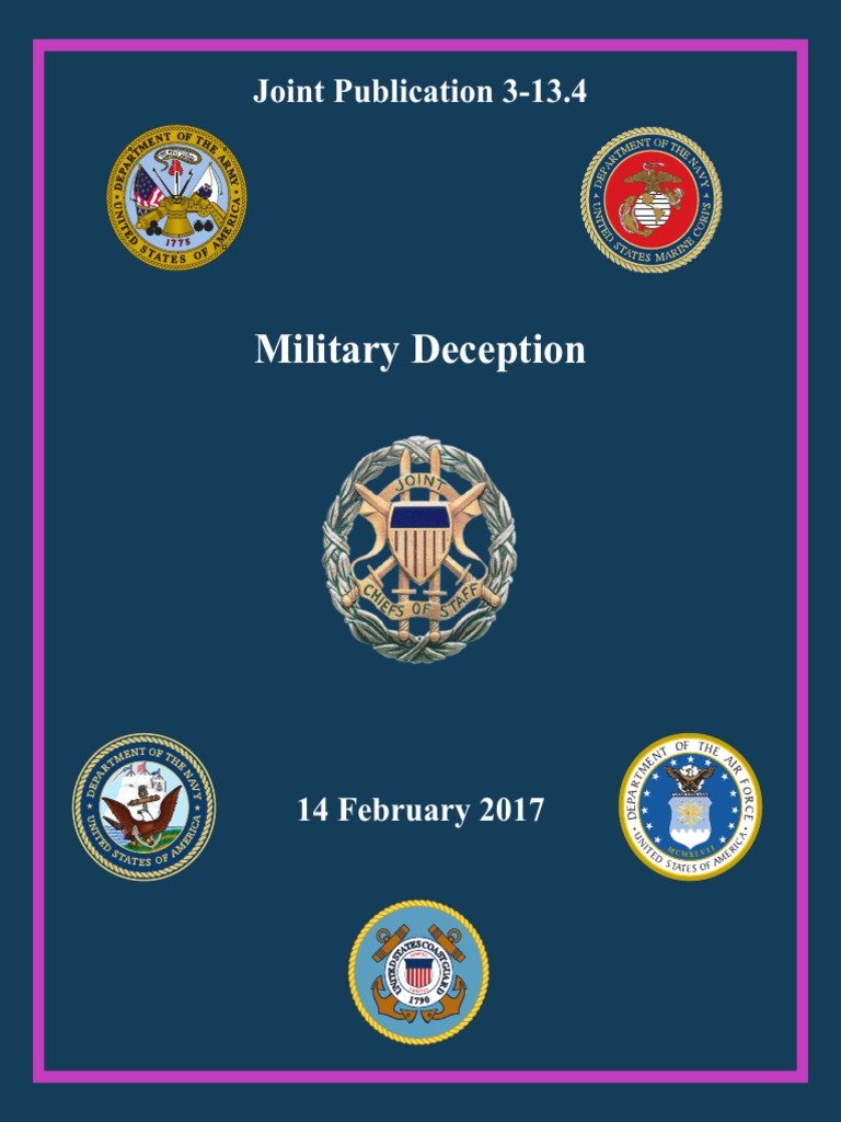 JP 3-13.4 (Mildec) | PDF | Deception | Military