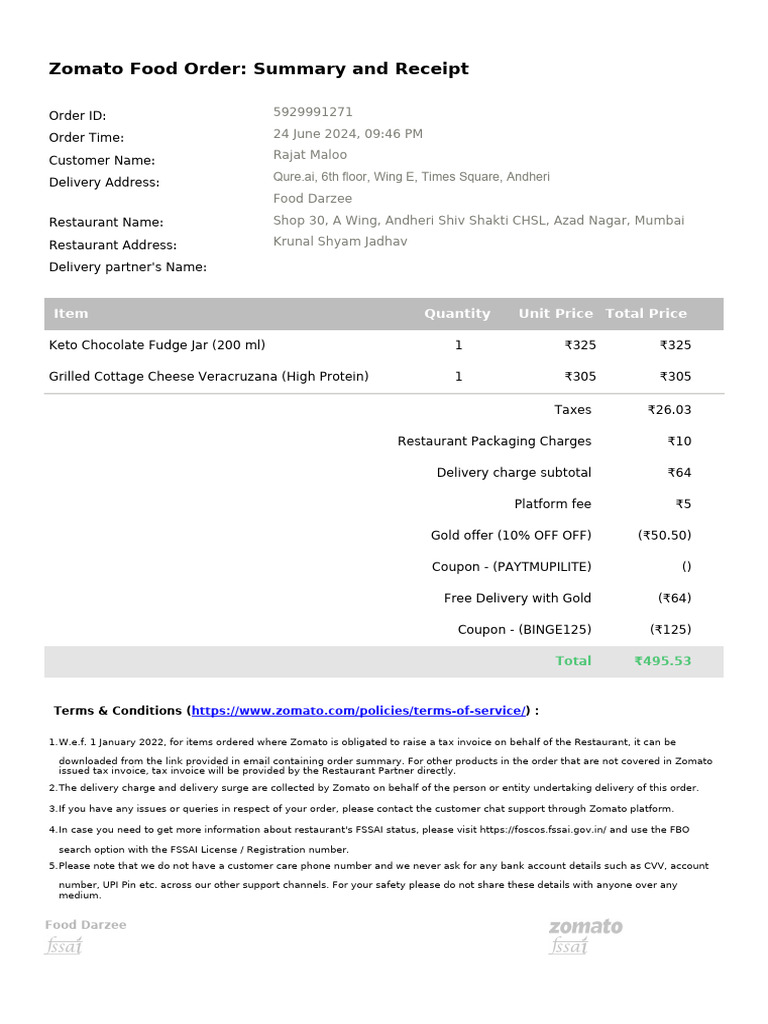 24th June - Order - ID - 5929991271 | PDF | Business