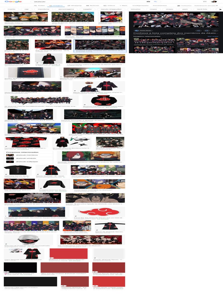 Akatsuki - Pesquisa Google | PDF