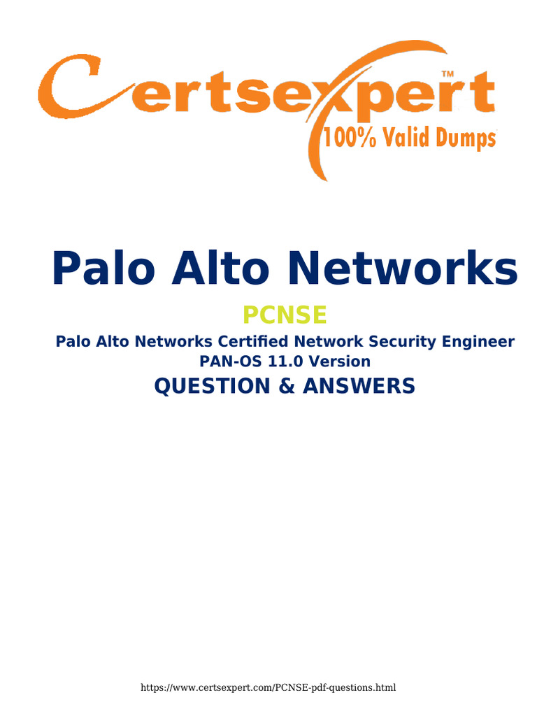 PCNSE Exam Q&A Guide | PDF | Transmission Control Protocol | Virtual Private Network