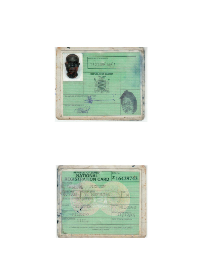 Kalebwe Dickson - Nrc(1) | PDF