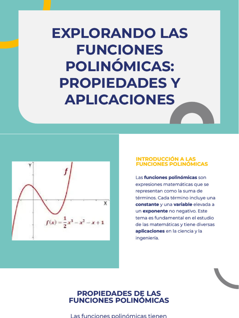 Wepik Explorando Las Funciones Polinomicas Propiedades y Aplicaciones ...