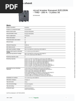 EasyPact EZC100N Circuit Breaker Specs | PDF | Alternating Current ...
