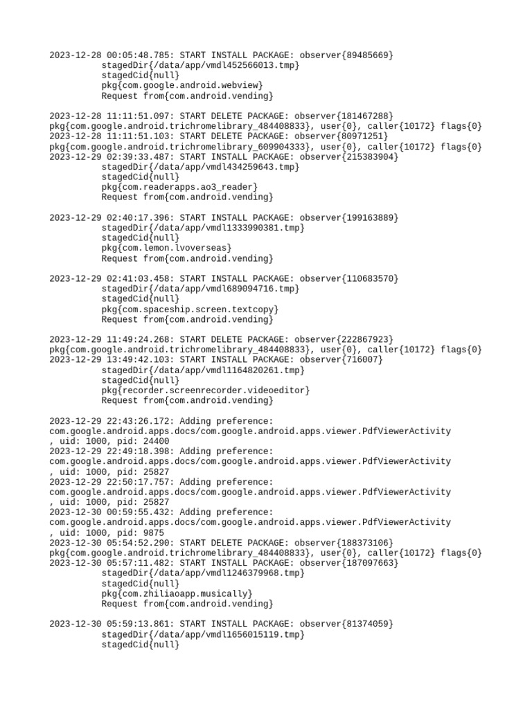 Pm Debug Info | PDF | Software