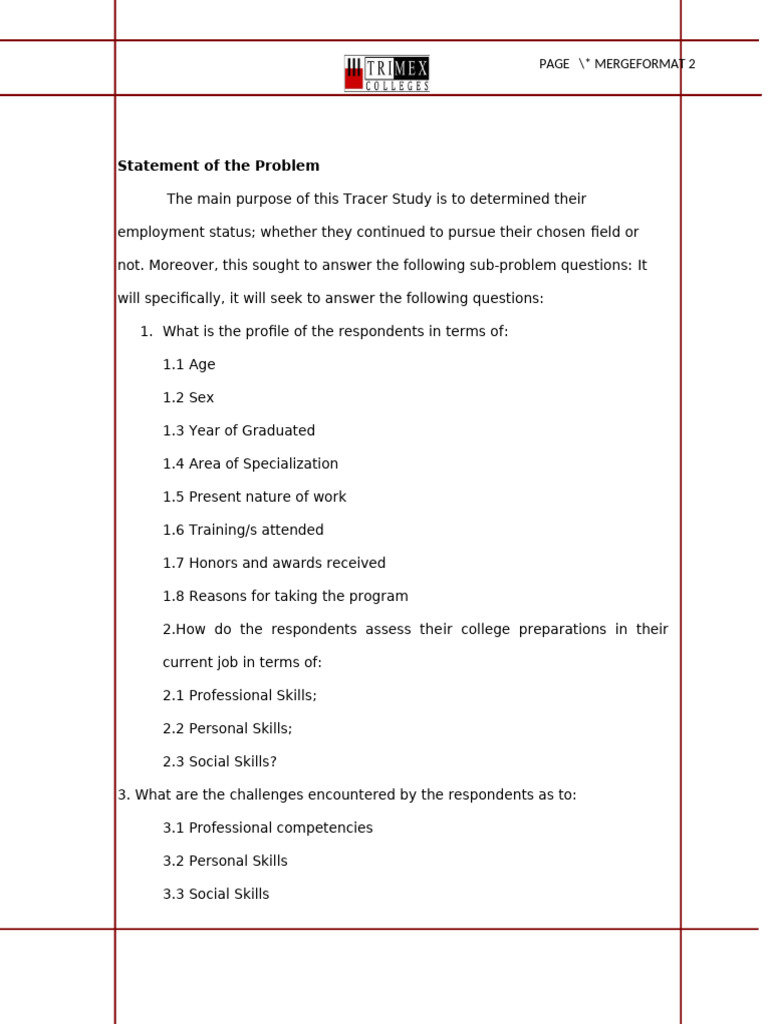SOP-and-SQ_REVISED | PDF | Cognition | Social Psychology