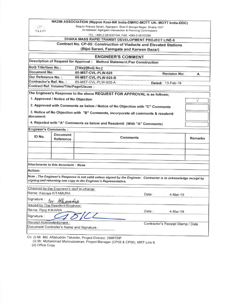 05 MST CVL PLW 025 B Pier Construction | PDF
