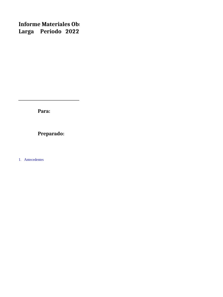 GINT-NT-2022-083 - Informe Evaluacion Materiales Baja Rotacion 2022.v.4 | PDF | Transformador ...