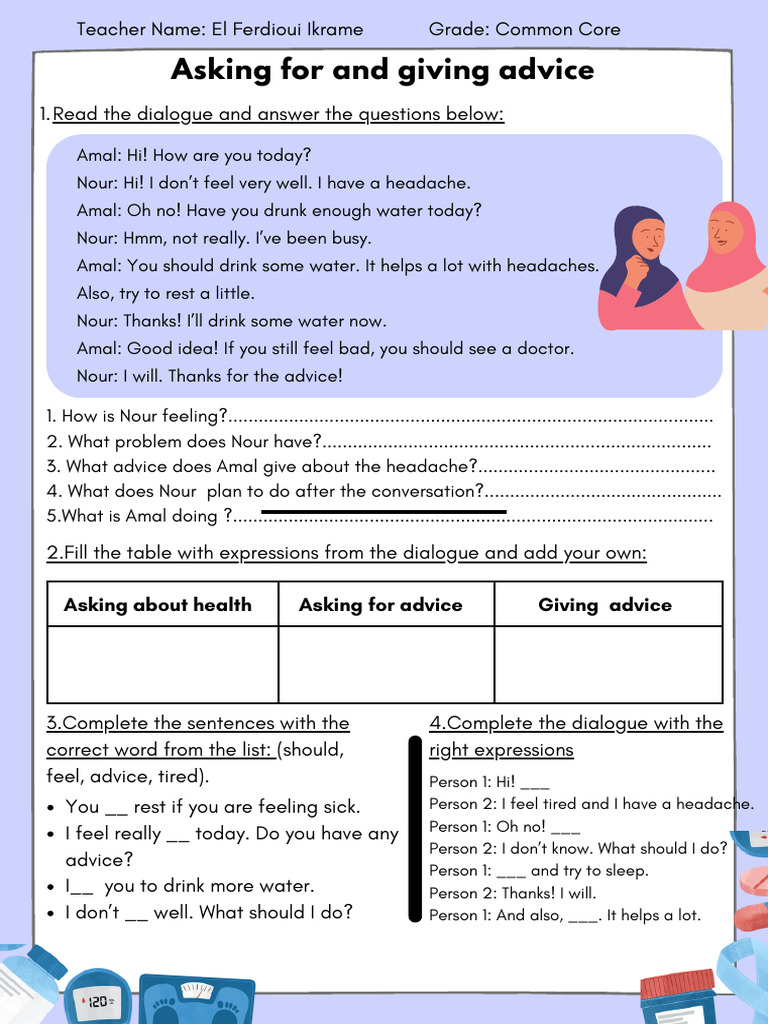 Daily Routines Fill in The Blanks Writing Activity Worksheet | PDF