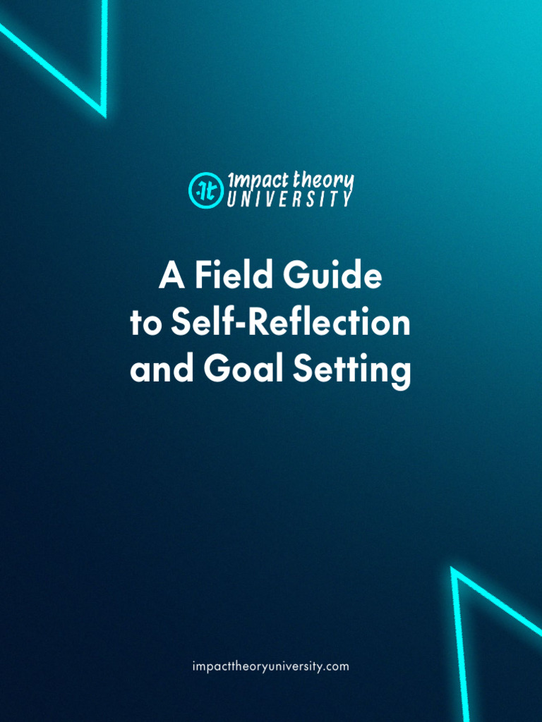 ITU Mindset Field Guide Self Reflection Goal Setting | PDF | Thought ...