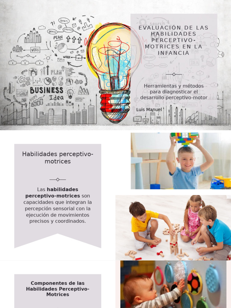 Evaluación de las Habilidades Perceptivo-Motrices en la Infancia | PDF