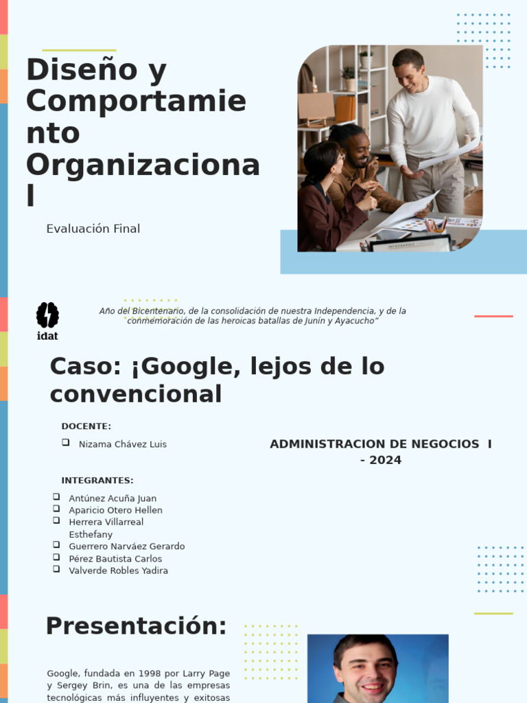 Google, Lejos de Lo Convencional PPT EXPO | PDF | Comportamiento organizacional | Motivación