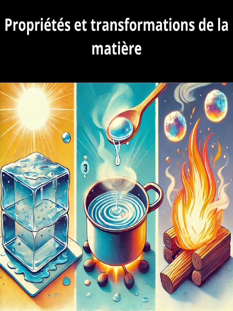 Propriétés Et Transformations de La Matière | PDF