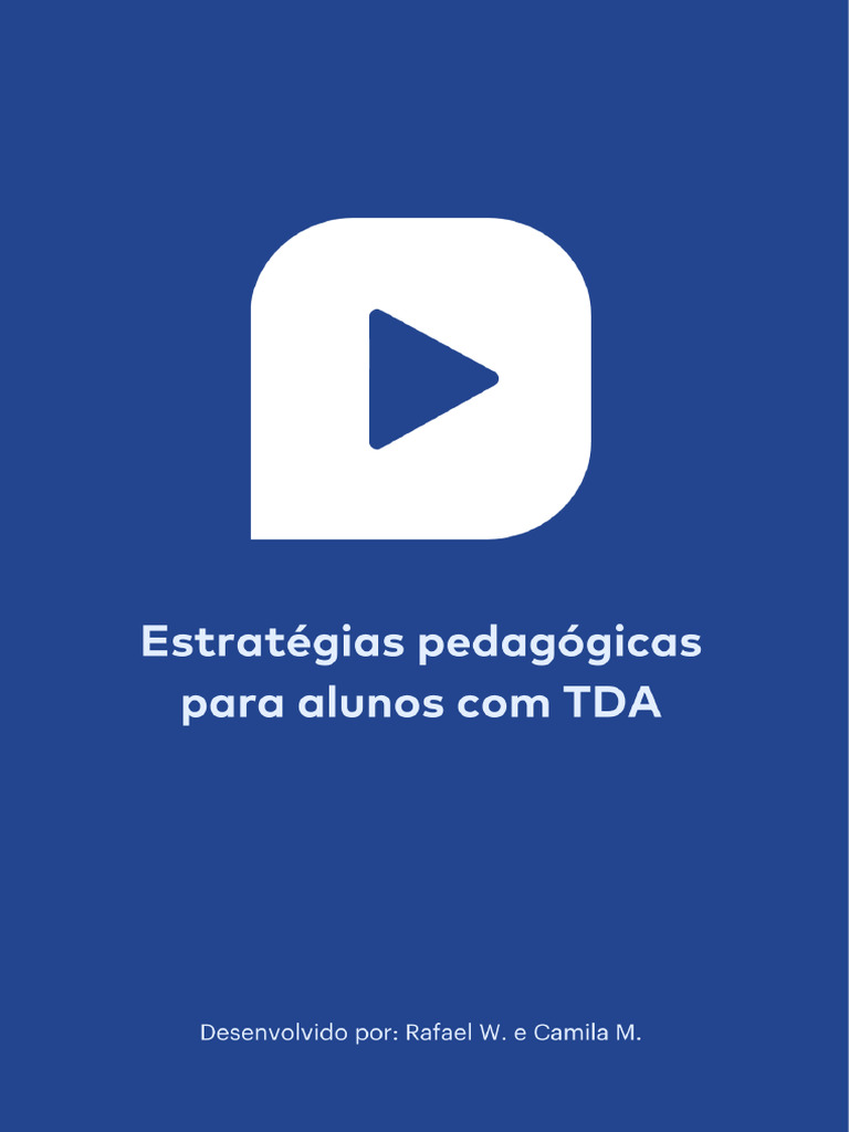 Estratégias Pedagógicas para Alunos Com TDA | PDF | Tempo | Pedagogia