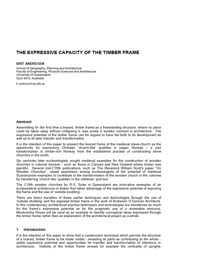 11_The-expressive-capacity-of-the-timber-frame | PDF | Framing ...