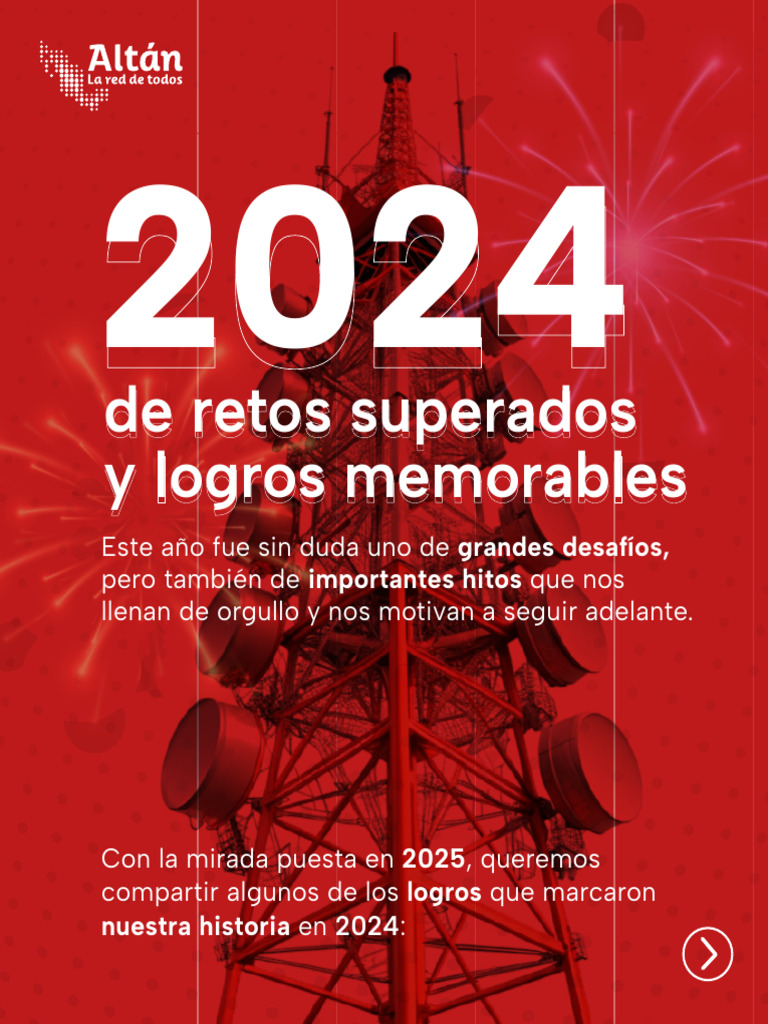 Logros 2024: Conectividad y Crecimiento | PDF