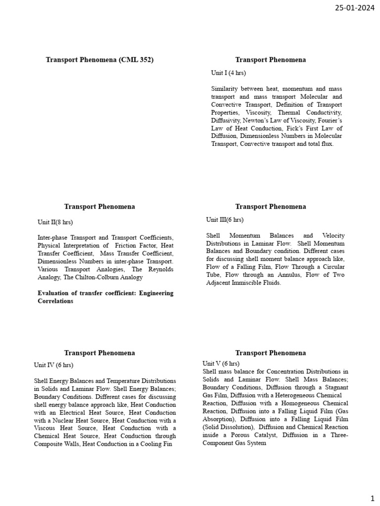 1_MOLECULAR FLUX | PDF | Transport Phenomena | Diffusion