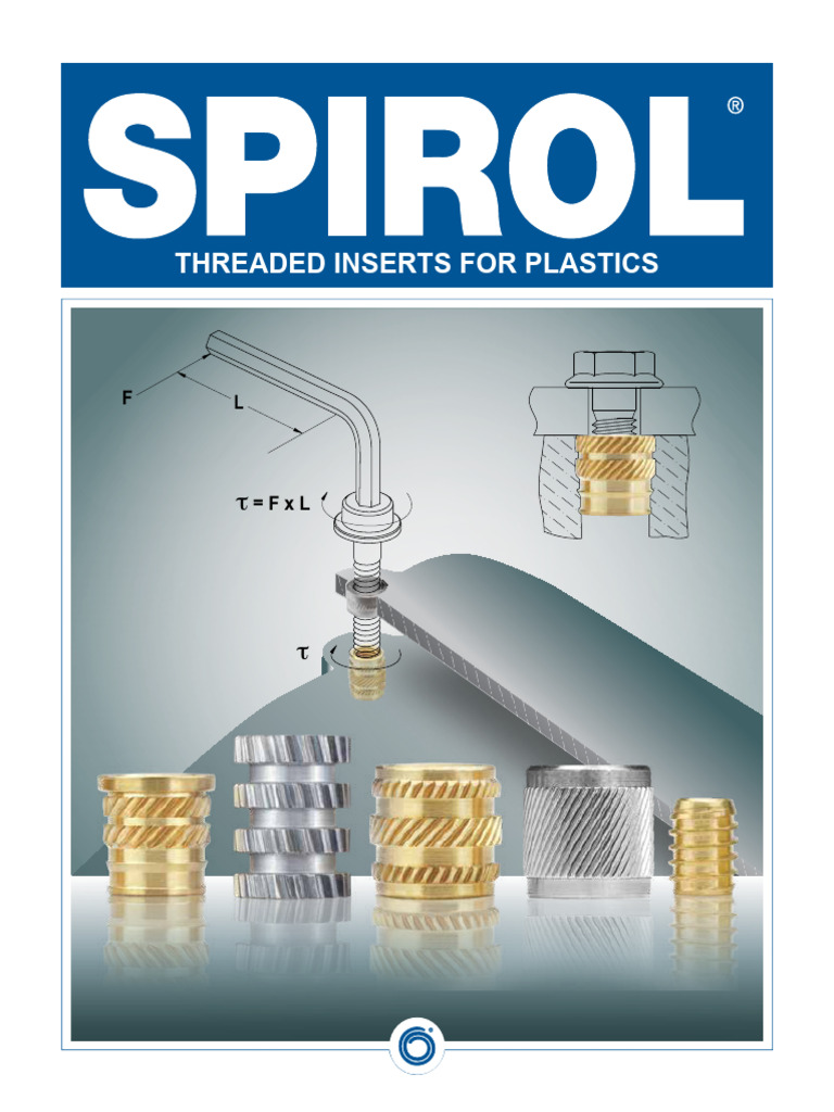 Design Guide for SPIROL Plastic Inserts | PDF | Thermoplastic | Polymers