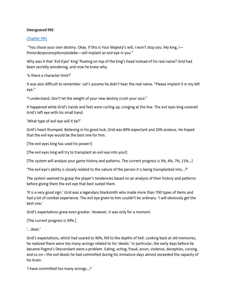 Overgeared 991-1000 - 240903 - 093054 | PDF | Profanity