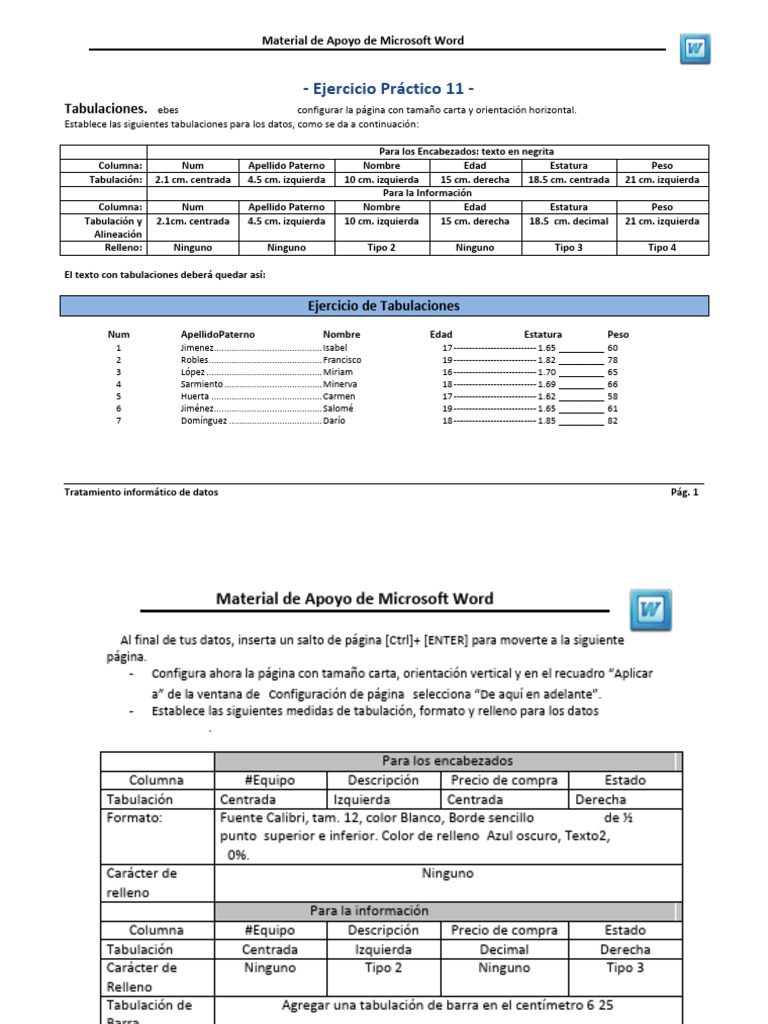 Ejercicio 14 Word | PDF | Software | Informática