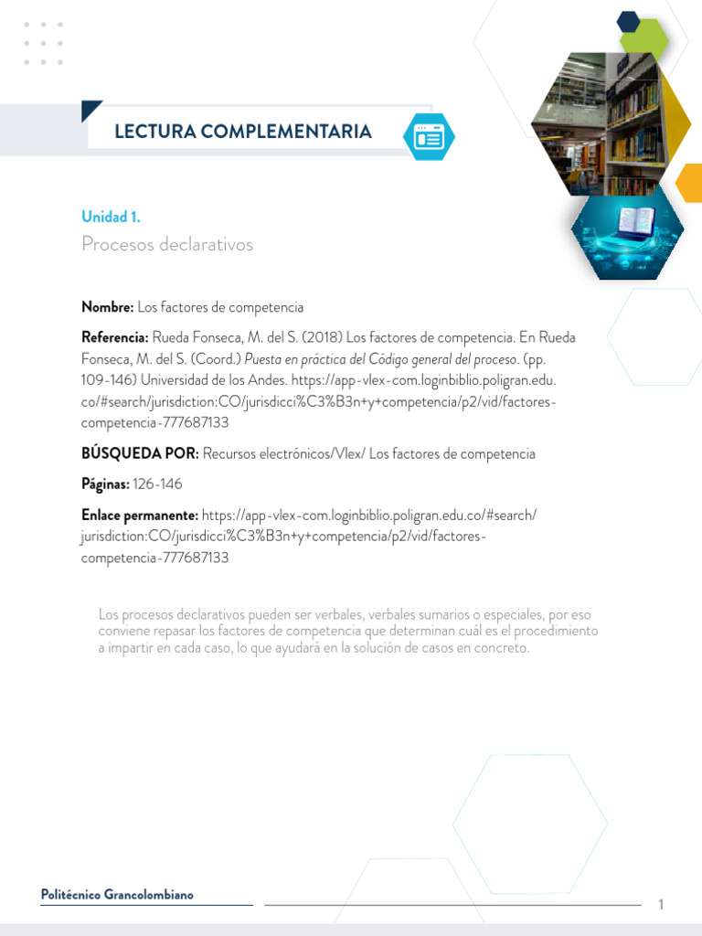 U1 Lectura Complementaria 1 | PDF