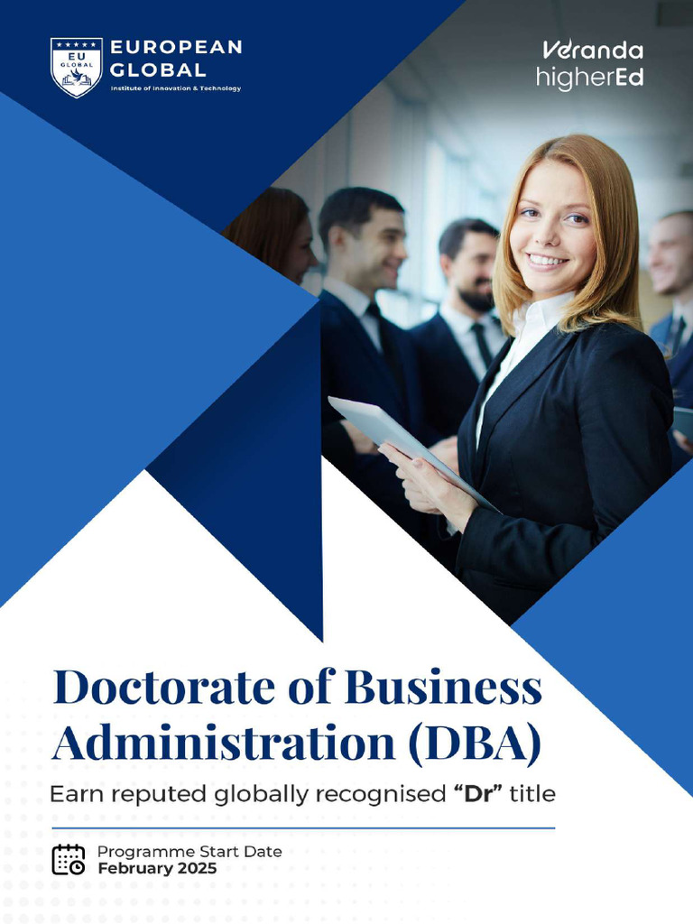 EU Global DBA Brochure New | PDF