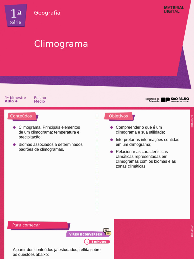 Entendendo o Climograma e Biomas | PDF | Chuva | Clima