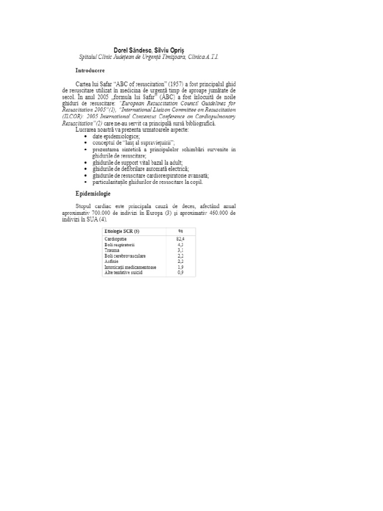 Ghid de resuscitare | PDF