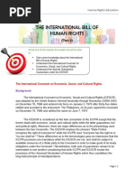 International Covenant On Economic, Social and Cultural Rights, 1966 | PDF