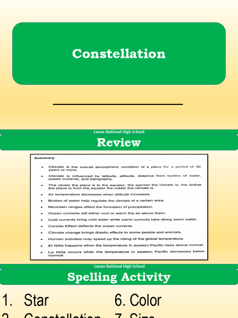 Constellation | PDF | Stars | Stellar Astronomy