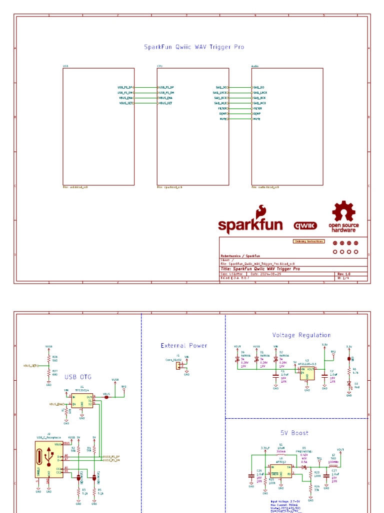 SparkFun Qwiic WAV Trigger Pro | PDF