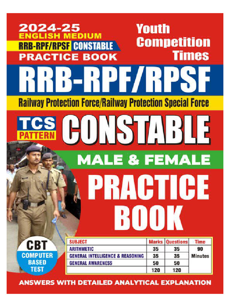 Youth RRB RPF Constable Practice Set Whatsapp 7808974311 For Free Notes ...