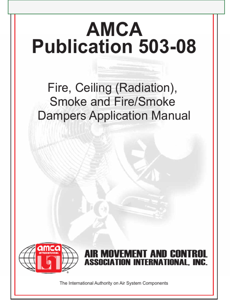 Preview Amca+503-08 | PDF | Building Automation