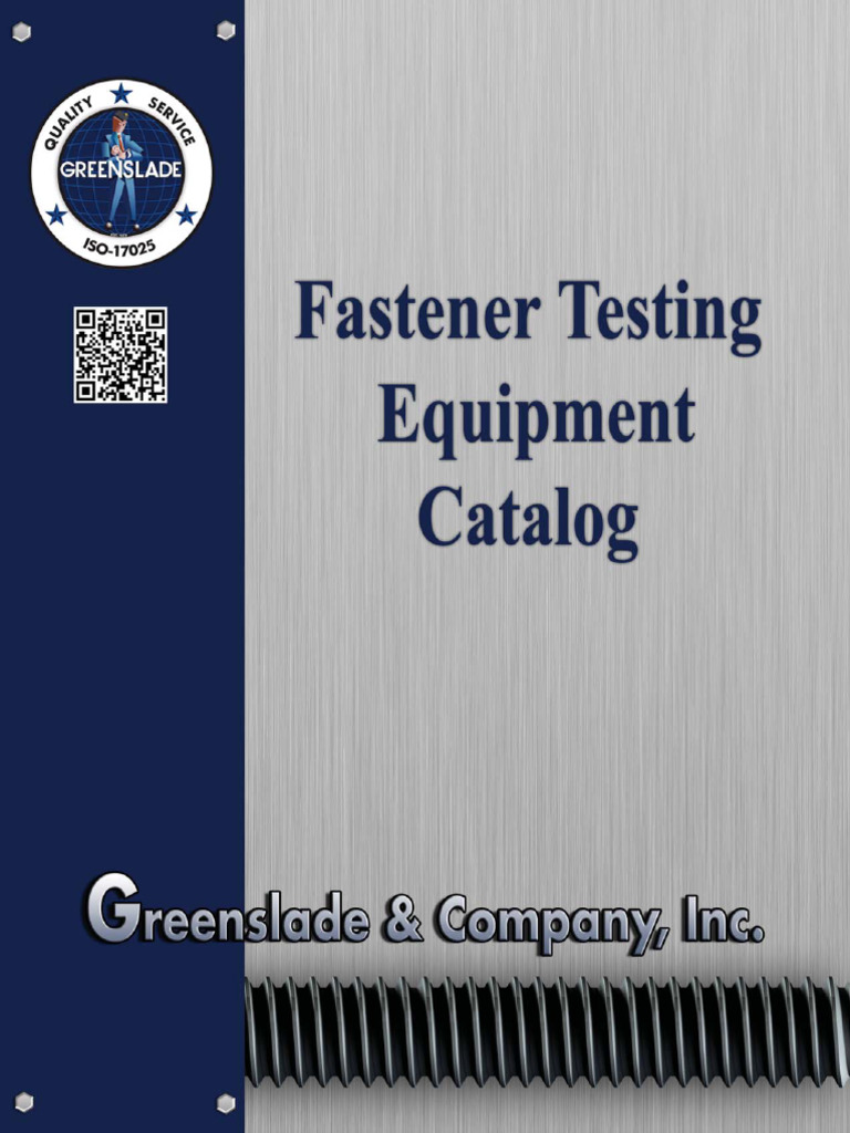 Screw Testing Equipment | PDF