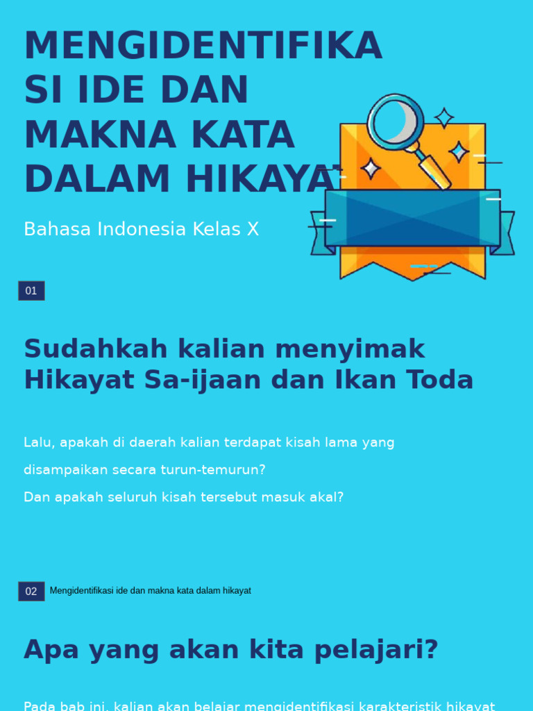677551843 Salinan Dari Mengidentifikasi Ide Dan Makna Kata Dalam Hikayat | PDF