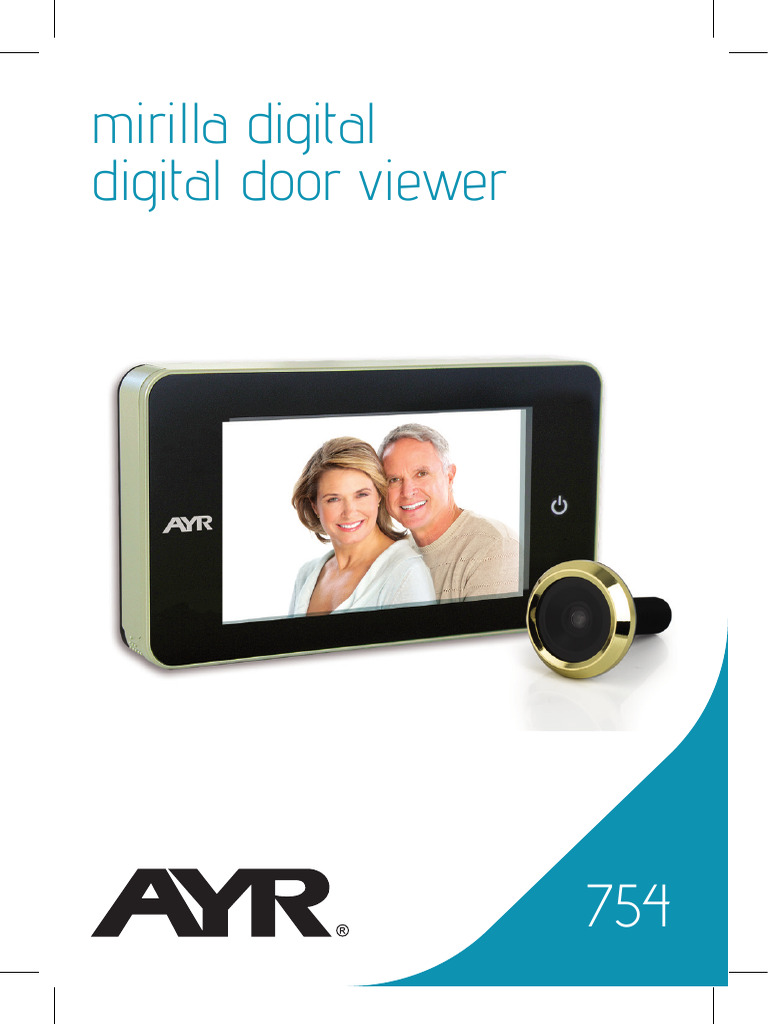 Manual de Instalación Mirilla 754 | PDF