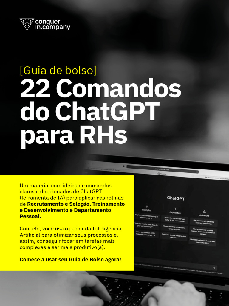 22 Comandos Do Chatgpt para RHS: (Guia de Bolso) | PDF | Comentários | Recrutamento