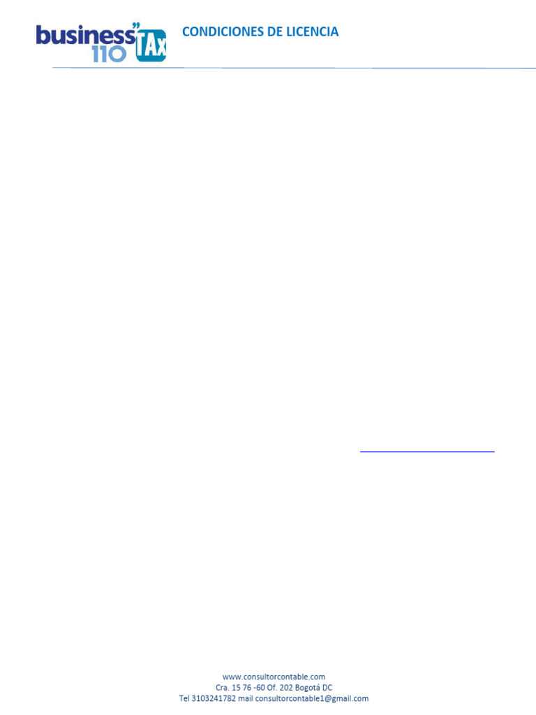Condiciones de Licencia V Básica | PDF | Microsoft Excel | Software