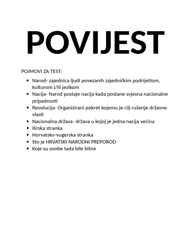 POVIJEST | PDF