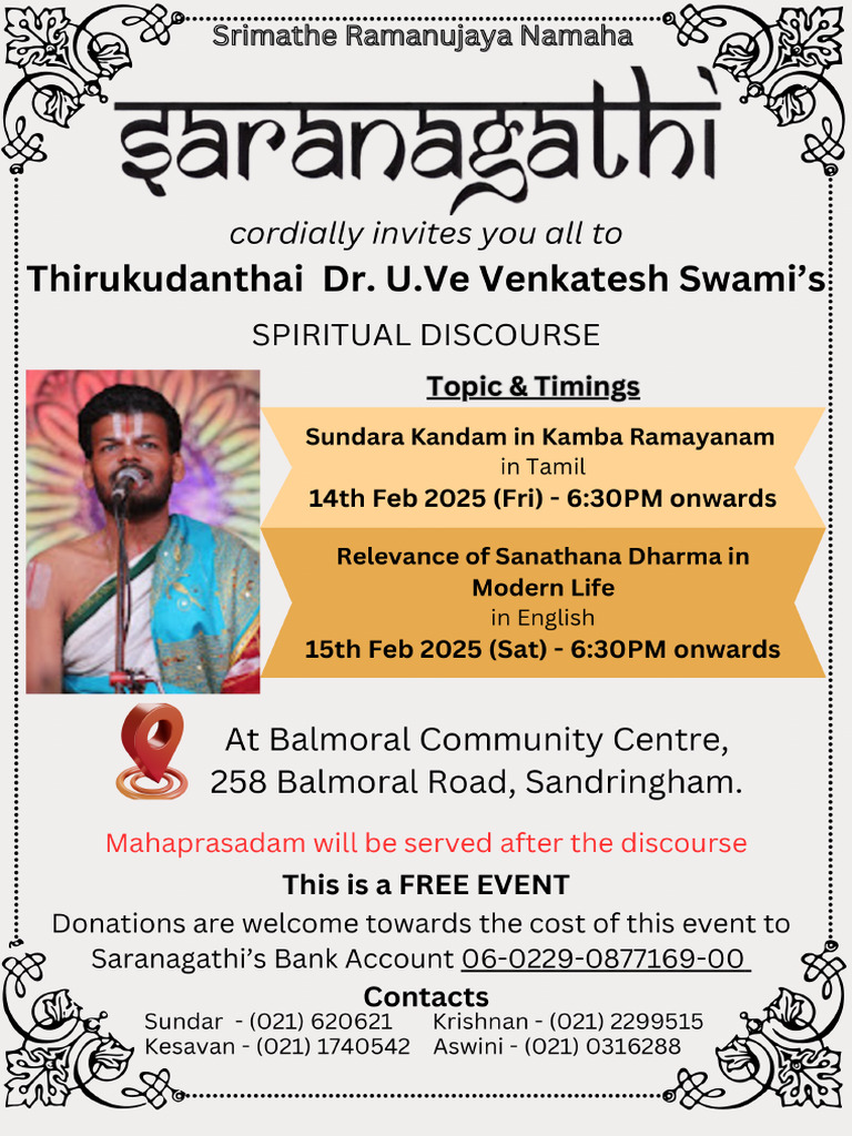 Saranagathi Flyer - 2025 | PDF