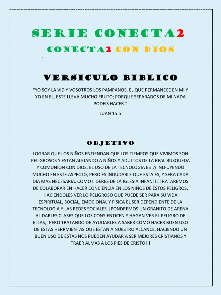 Serie Conecta2-2 | PDF | Cristo (título) | Jesús