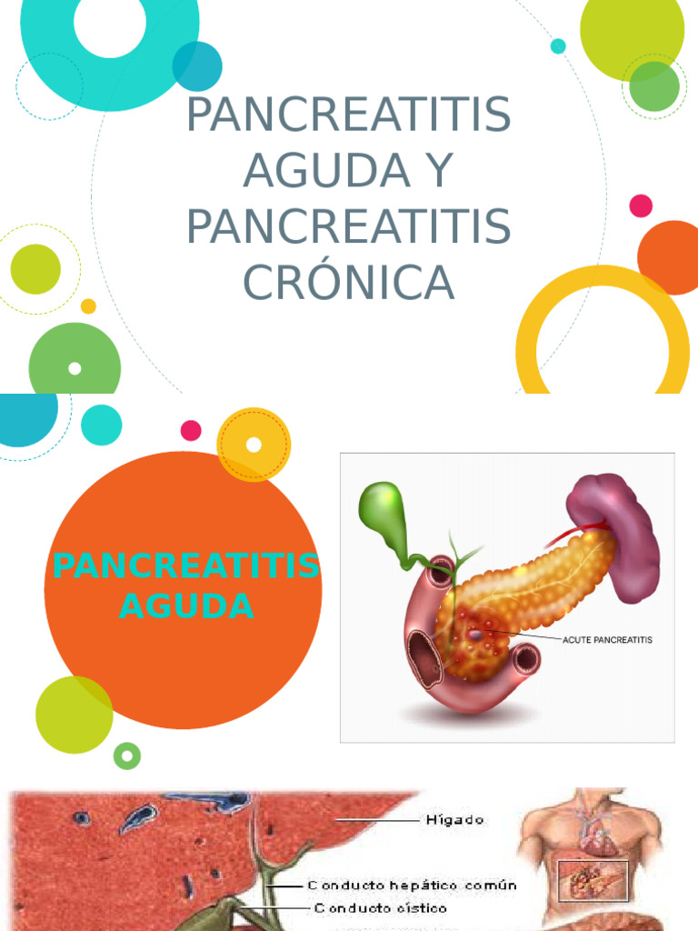 PANCREATITIS AGUDA Y PANCREATITIS CRoNICA | PDF | Páncreas | Enfermedades y trastornos