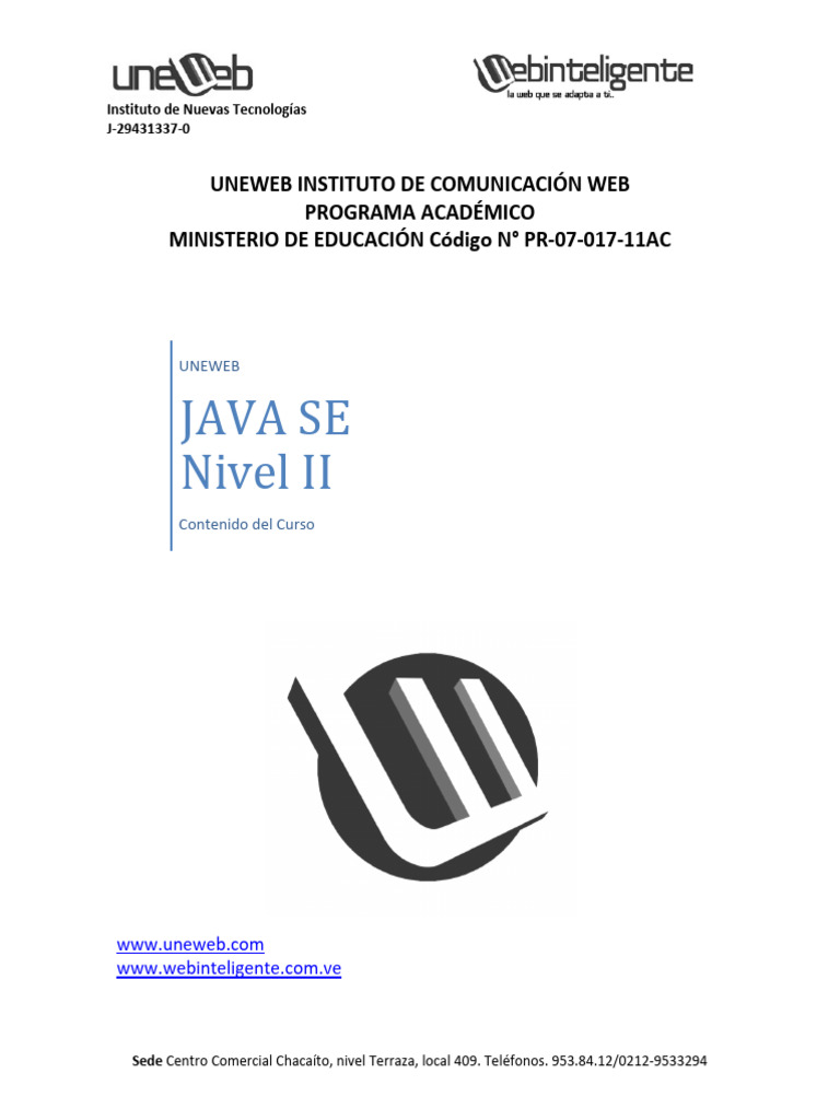 Curso Java SE II: Fundamentos y GUI | PDF