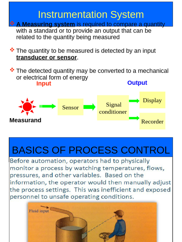 Instrumentation Instrument System | PDF | Instrumentation | Electrical ...
