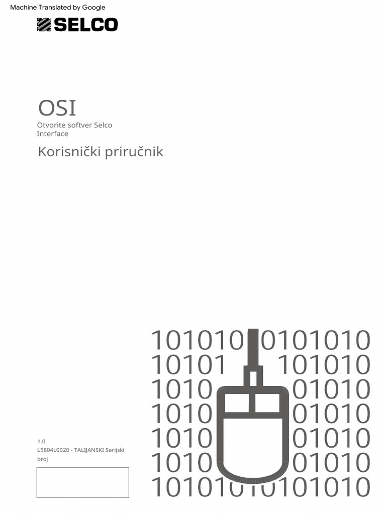 OSI Manuale 1.0 HR | PDF