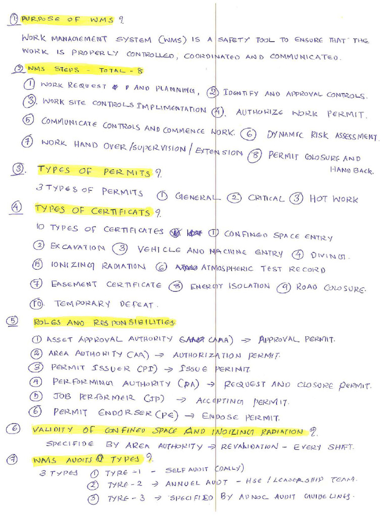 Wms Interview Question | PDF